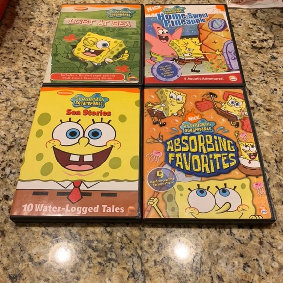 Nickelodeon | Media | Spongebob Squarepants Dvd Bundle | Poshmark